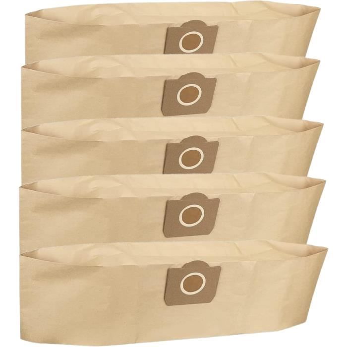 Lot De 5 Grands Sacs Robustes À Double Paroi Pour Aspirateur Karcher ...