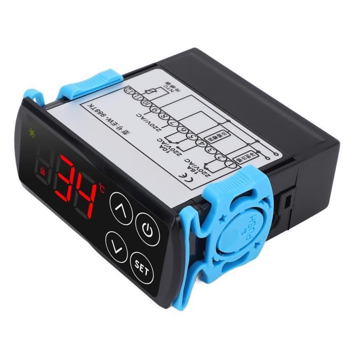 YOSOO Régulateur de température PID Thermostat à écran Tactile ...