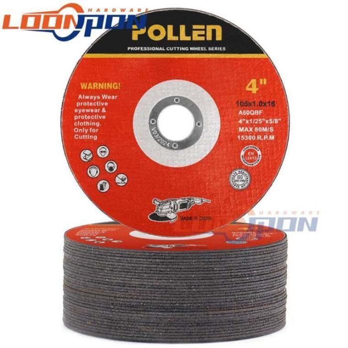 GTY12344-MEULE D'AFFUTAGE,Disque de coupe en résine pour meuleuse d ...