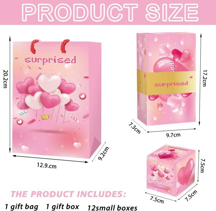 Coffret Cadeau Surprise, Surprise Box Gift Box, Coffret Cadeau ...