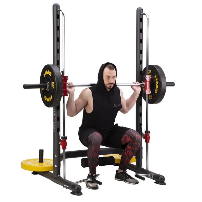 Smith machine HMS Atlas x3 - Cdiscount Sport
