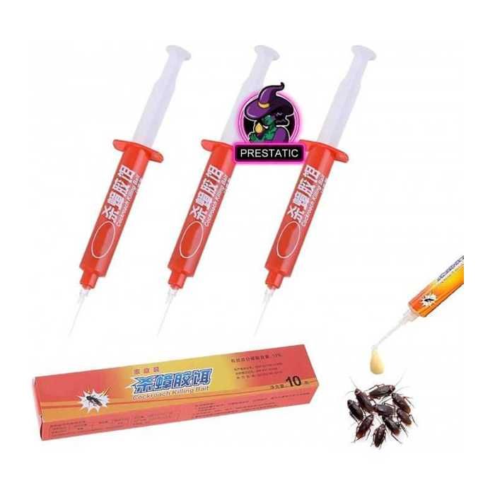 Produit anti cafard puissant : gel anti cafards - 3 seringues ...