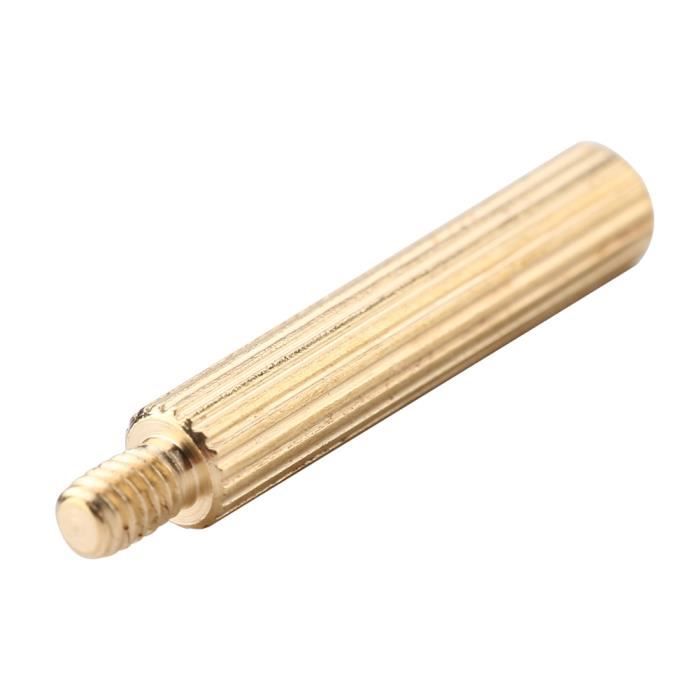 Entretoise en laiton EJ.LIFE M2 simple tête mâle femelle - 100 pièces ...