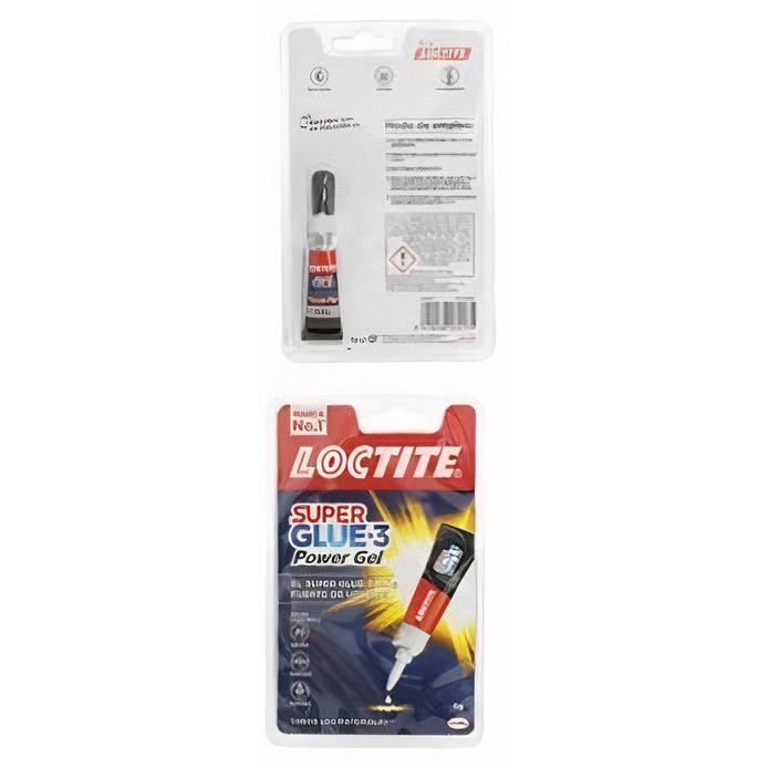 Loctite colle Superglue-3 3 grammes transparente 2-parties - Cdiscount ...