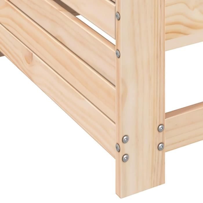 Canapé de jardin - KEEN SO - KA5433 - Bois massif de pin - 2 personnes ...