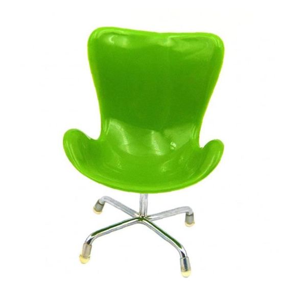Mini Swivel Chair Dollhouse Armchair Toy Backrest Chair for Small ...