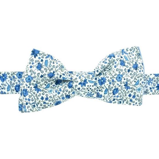 Noeud Papillon Liberty Camille Bleu Outremer - Made In France[H10201 ...