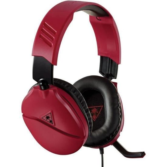 Casque gamer TURTLE BEACH Recon 70N pour Nintendo Switch Rouge ...