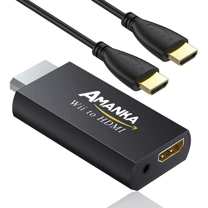 Adaptateur HDMI Wii ConvertisseurWii Hdmi Adaptateur Convertisseur ...