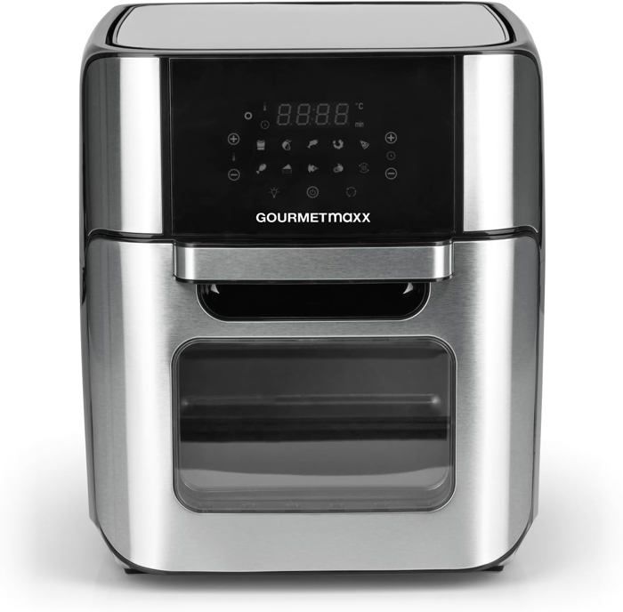 Friteuse à air chaud numérique XXL 12 litres acier inoxydable | Friture ...
