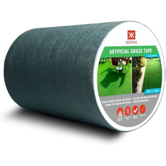 Bande de Jonction Gazon Synthetique 15cm x 10m Ruban de Jointure Scotch ...