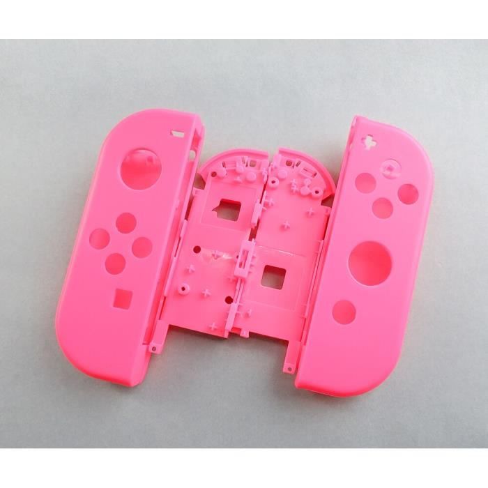 Rose foncé Boîtier de couleur unie pour manette de jeu, 1 ensemble ...