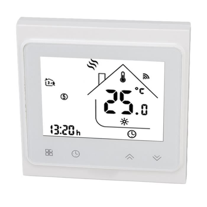 Thermostat intelligent AKOZON - Contrôleur programmable WIFI pour maison intelligente ...