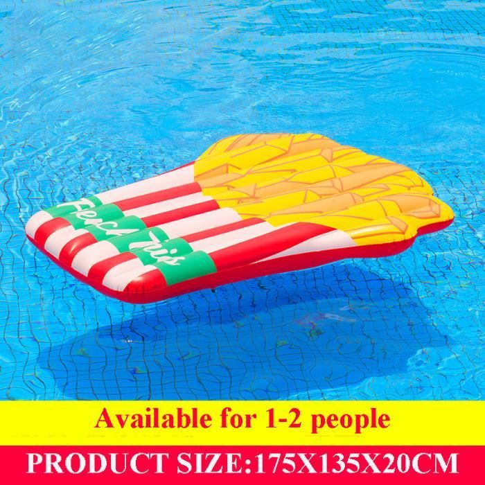 Matelas de Piscine Gonflable Respirant pour Adulte, Multijoueur, pour ...