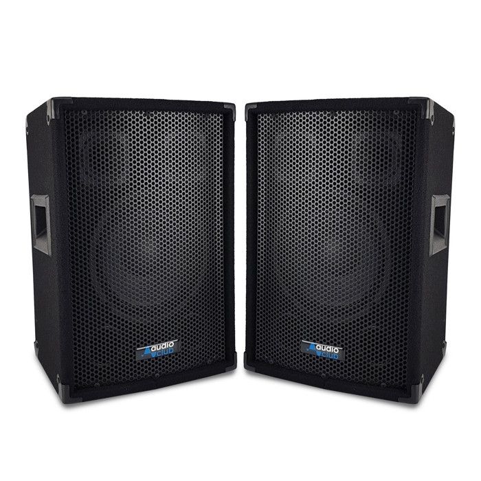 Paire d'enceintes Sono Bass Reflex Trapézoïdal à 3 voies 8"/20cm - 2 x ...