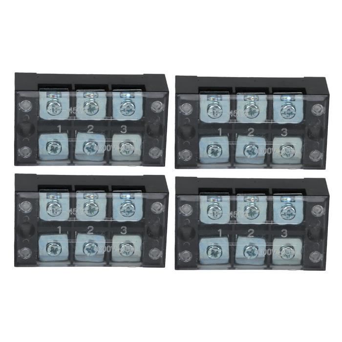 Cikonielf bornier bornier Bornier, TB Fixe Professionnel Bornier à Vis ...