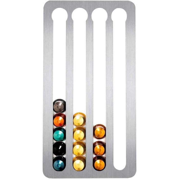 Distributeur de capsule de café mural, range dosette x40 pour expresso ...