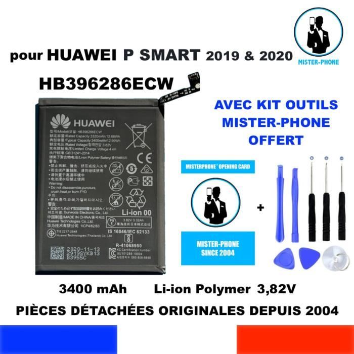 BATTERIE ORIGINALE HUAWEI HB396286ECW ENJOY 9S 2019 3400mAh OEM ORIGINE ...