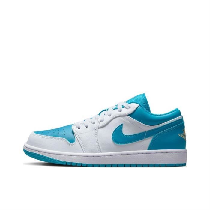 Basket Air Jordan 1 Bleu et Blanc - Marque Air Jordan - Couleurs ...