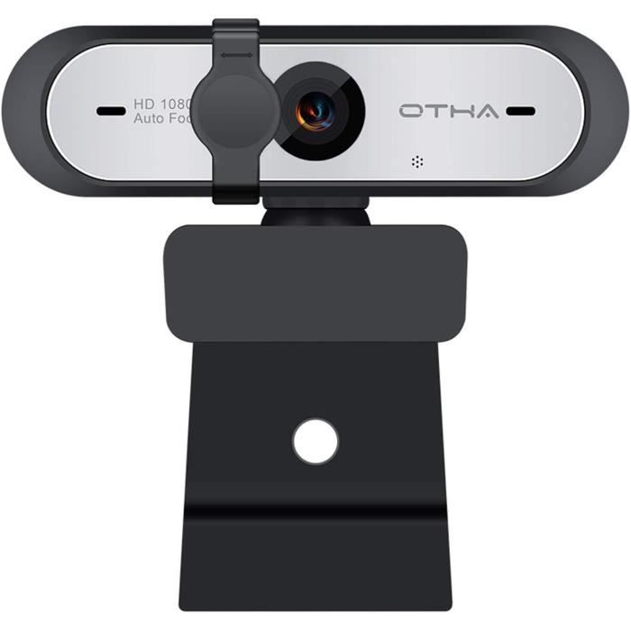 Webcam 1080P-60Fps Avec Microphone Stéréo Autofocus,Usb Webcam Pour Obs ...