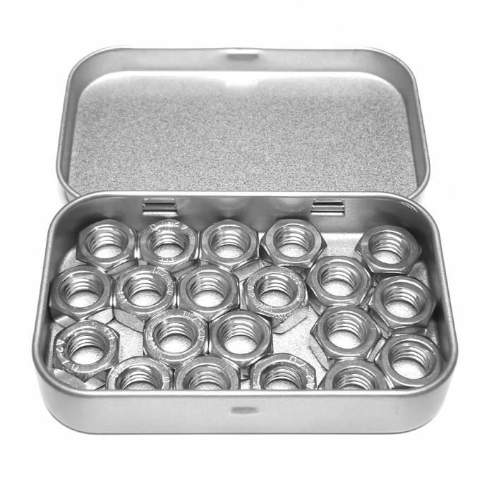 Ecrou Hexagonal M8 : Boite 20 Pcs en Acier Inoxydable | HU - DIN934 ...