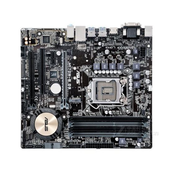 Carte mère ASUS H110M-E D3 Intel H110 LGA 1151 2xDDR3 32GB Micro ATX - Cdiscount Informatique