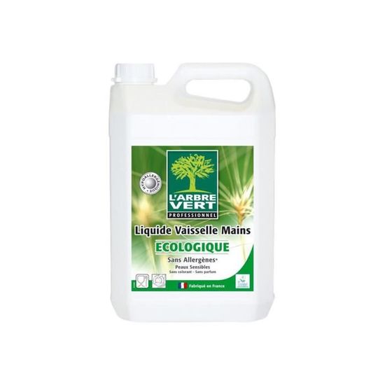 L'ARBRE VERT Professionnel Ecologique - Détergent - liquide - jerrican - 5 l - professionnel ...