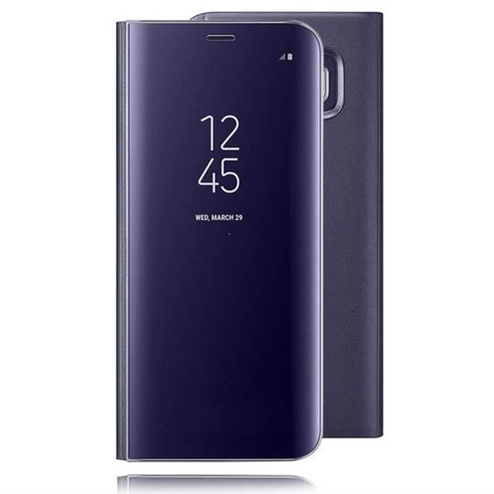 Coque Etui Housse Galaxy Note 9 Clear View Etui à Rabat Smart Cover