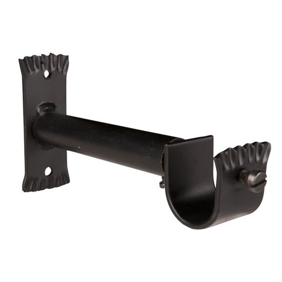 Support extensible pour tringle en fer forgé D28 - Cdiscount Maison