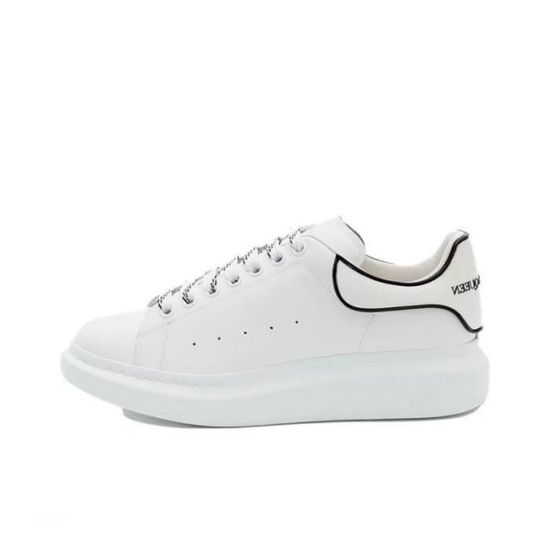 Basket Alexanders Mcqueens Mc Basket Chaussur Femme Homme Blanche Pas