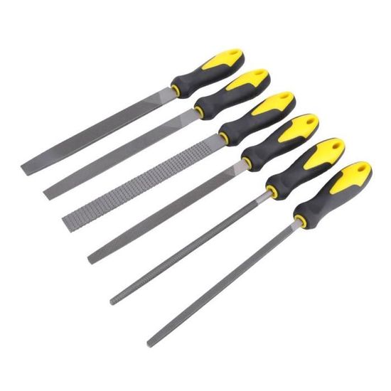 VGE 6pcs 8 Inch Wood File Rasp Set High Carbon Steel Hand Tool for ...