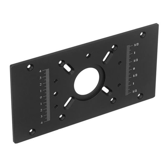 ZJCHAO Aluminium Router Table Insert Plate Router Table Insert Plate ...
