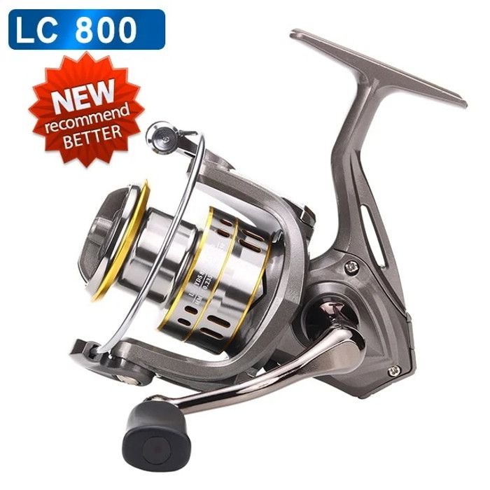 Chaîne SBY Pêche Spinning Moulinet Rotatif Bobine En Métal 5.2:1 Carpe ...