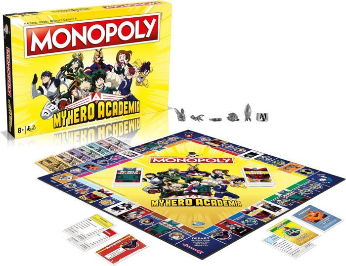 Monopoly My Hero Academia - MONOPOLY MY HERO ACADEMIA - Jeu de société ...