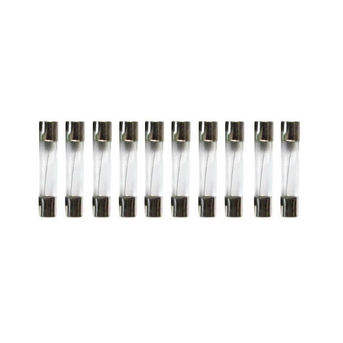 10 Pcs 6 X 30mm Coup Rapide Tube En Verre Fusibles 25a 250v FUSIBLES - Cdiscount Auto