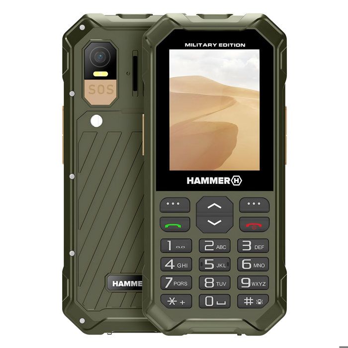 Téléphone Portable - HAMMER - Hammer 6 LTE Military Edition - Étanche ...