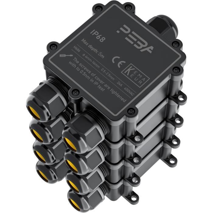 ® Boîte De Dérivation Étanche Ip68 - Etanche Boîte De Jonction ...