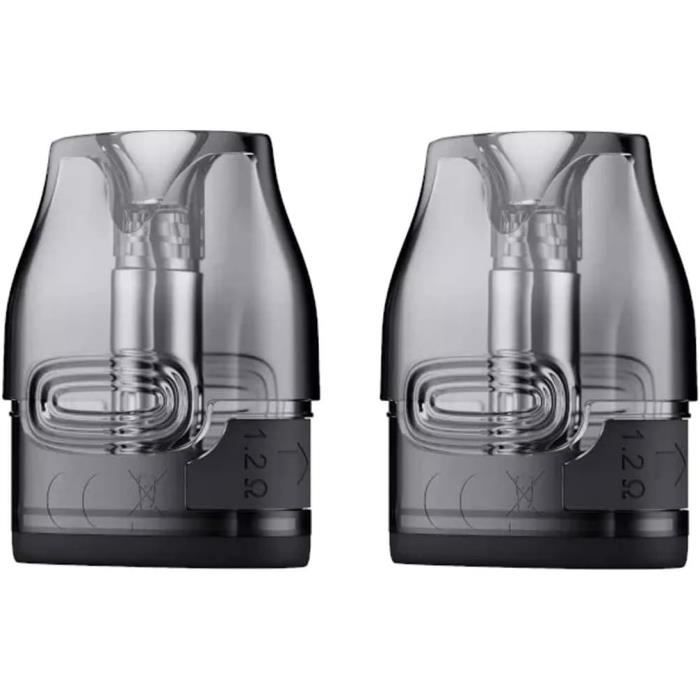Pack de 2 Pods 3ml + résistance Mesh Vmate V2 Voopoo Mesh 1,2 ohm ...