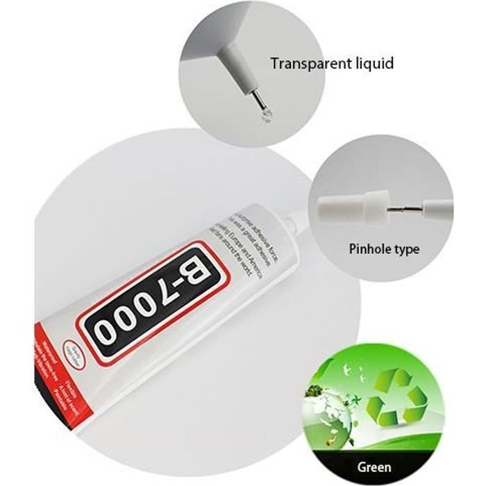 Colle Adhésif Transparent B7000 15 ml Pour Tablettes Smartphones ...