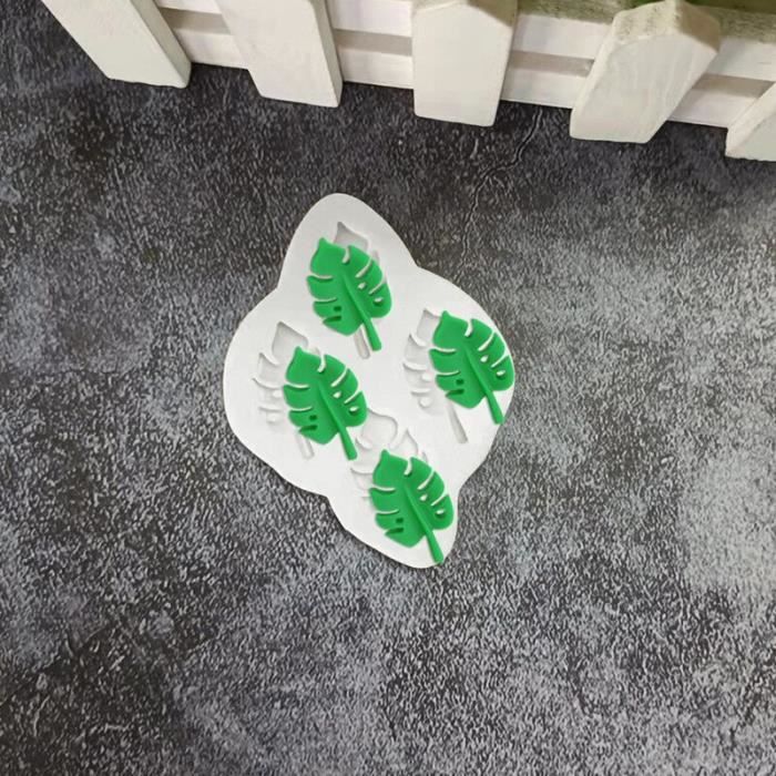 (Turtle Leaf)Moules à bonbons en Silicone en forme de feuille, en ...