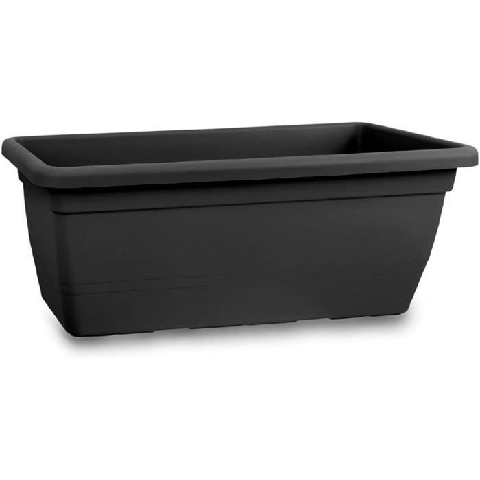 Pots de fleurs - Anthea - 0398-A - Anthracite - Volume 85L - Résistant ...