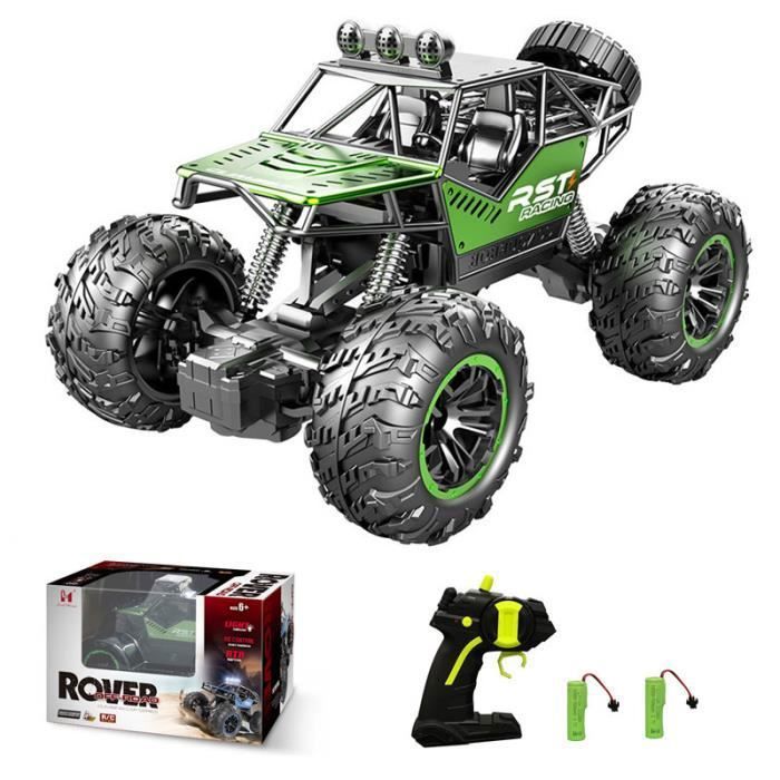 Voiture Télécommandé pour Enfants, 2.4Ghz Voiture RC 2WD Tout Terrain Camion Telecommande 15 km ...