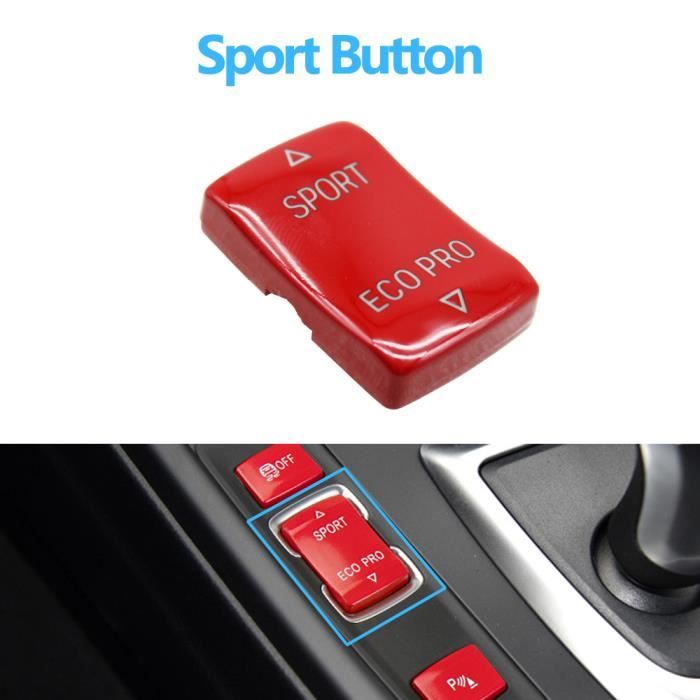 Bouton sport rouge - Voiture Esp Antidérapant Commutateur Sport Boutons ...