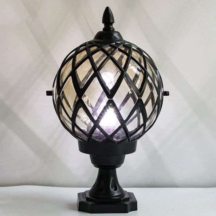 Traditionnelle Colonne Victorienne Globe Lanterne Classique En ...