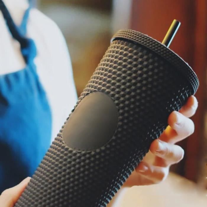 Verre à eau,Tasse de paille de déesse rayonnante en diamant de 2021 ml,tasse de café,anti fuite ...