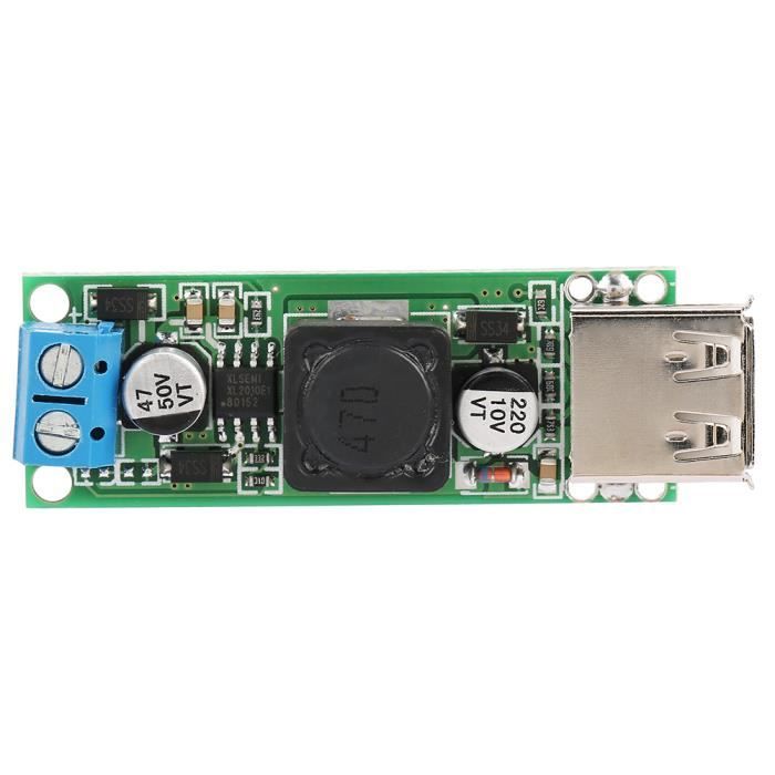 Module abaisseur de tension - CIKONIELF - DC-DC 12V24V 6V-32V à 5V - USB charge rapide ...