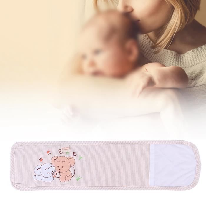 1pcs coton ventre ventre circonférence bande nombril réglable respirant ...