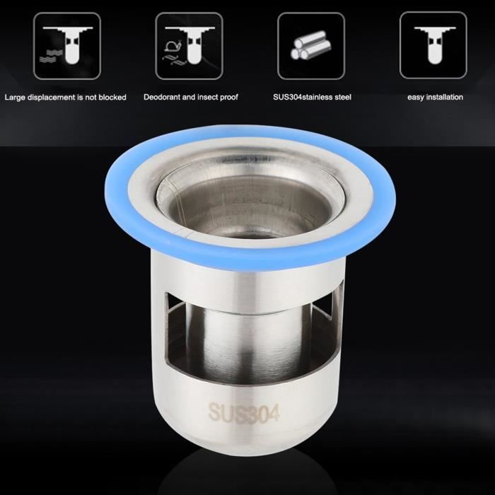 CHE Évacuation de Douche Drain de Plancher en Acier Inoxydable ...