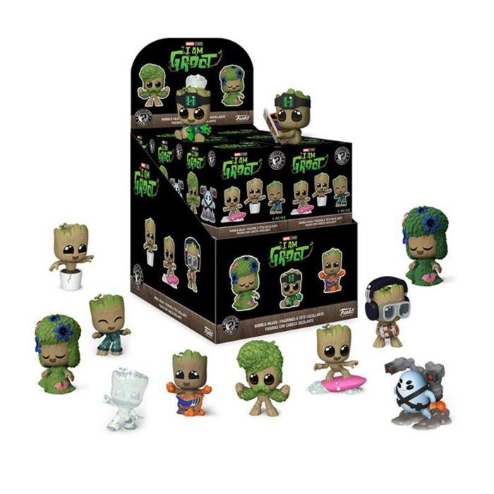 Figurine Funko Mystery Minis Marvel I Am Groot Modèle aléatoire ...