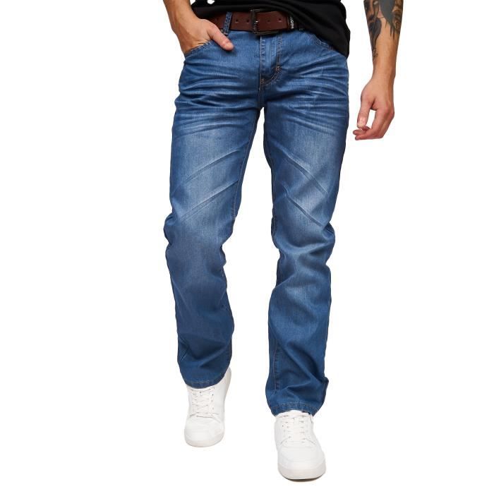 Crosshatch - Jean NEW FARROW - Délavé à la pierre ponce - Cdiscount ...